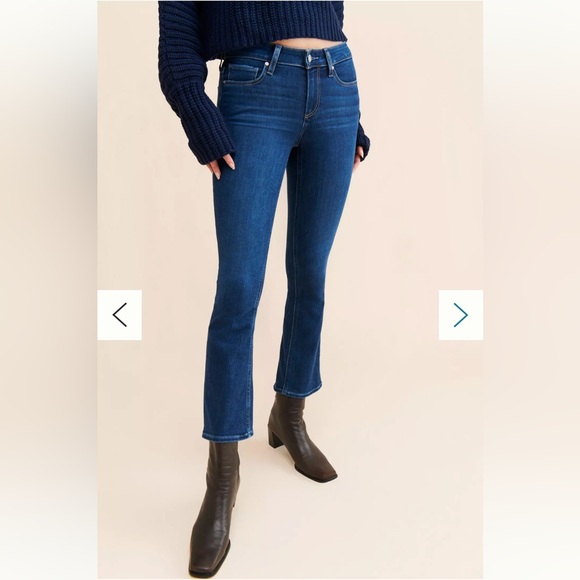 PAIGE | Jeans | Paige Shelby Crop Flare Jeans | Poshmark